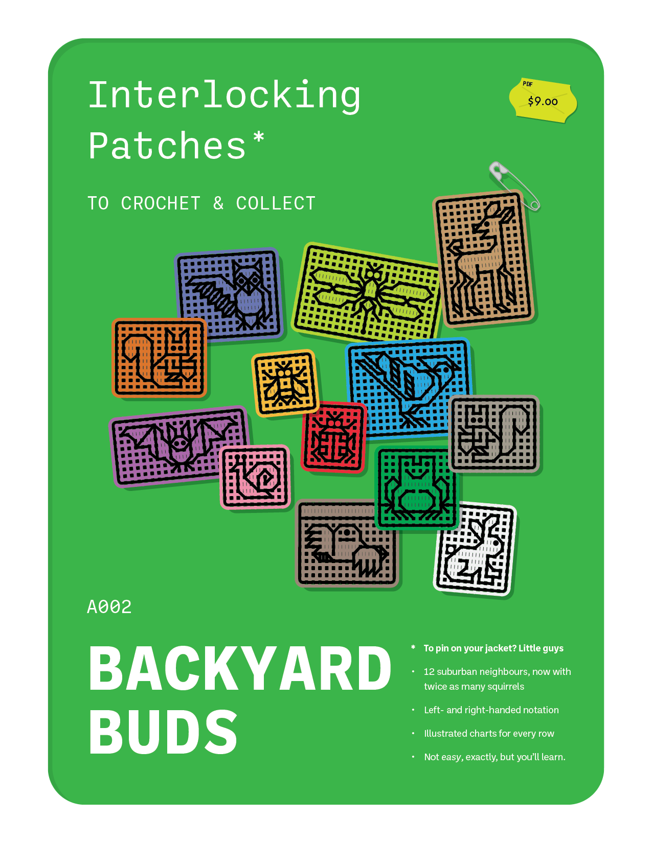 Interlocking Patches to Crochet & Collect