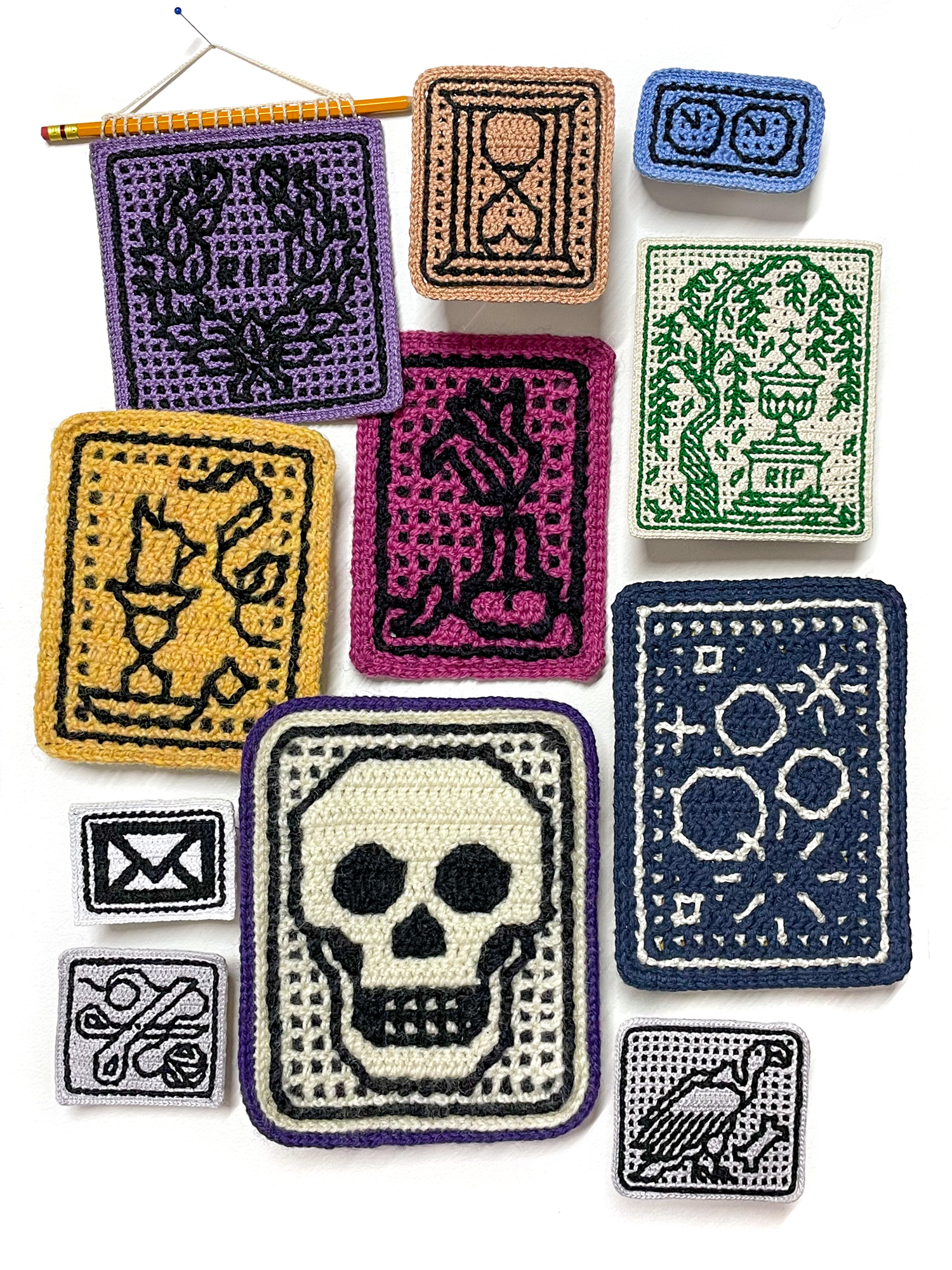 Interlocking Patches to Crochet & Collect