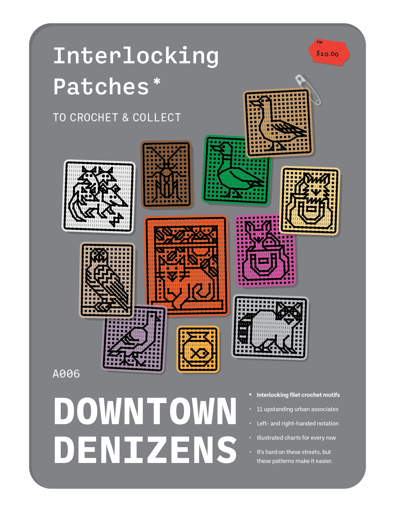 Interlocking Patches to Crochet & Collect