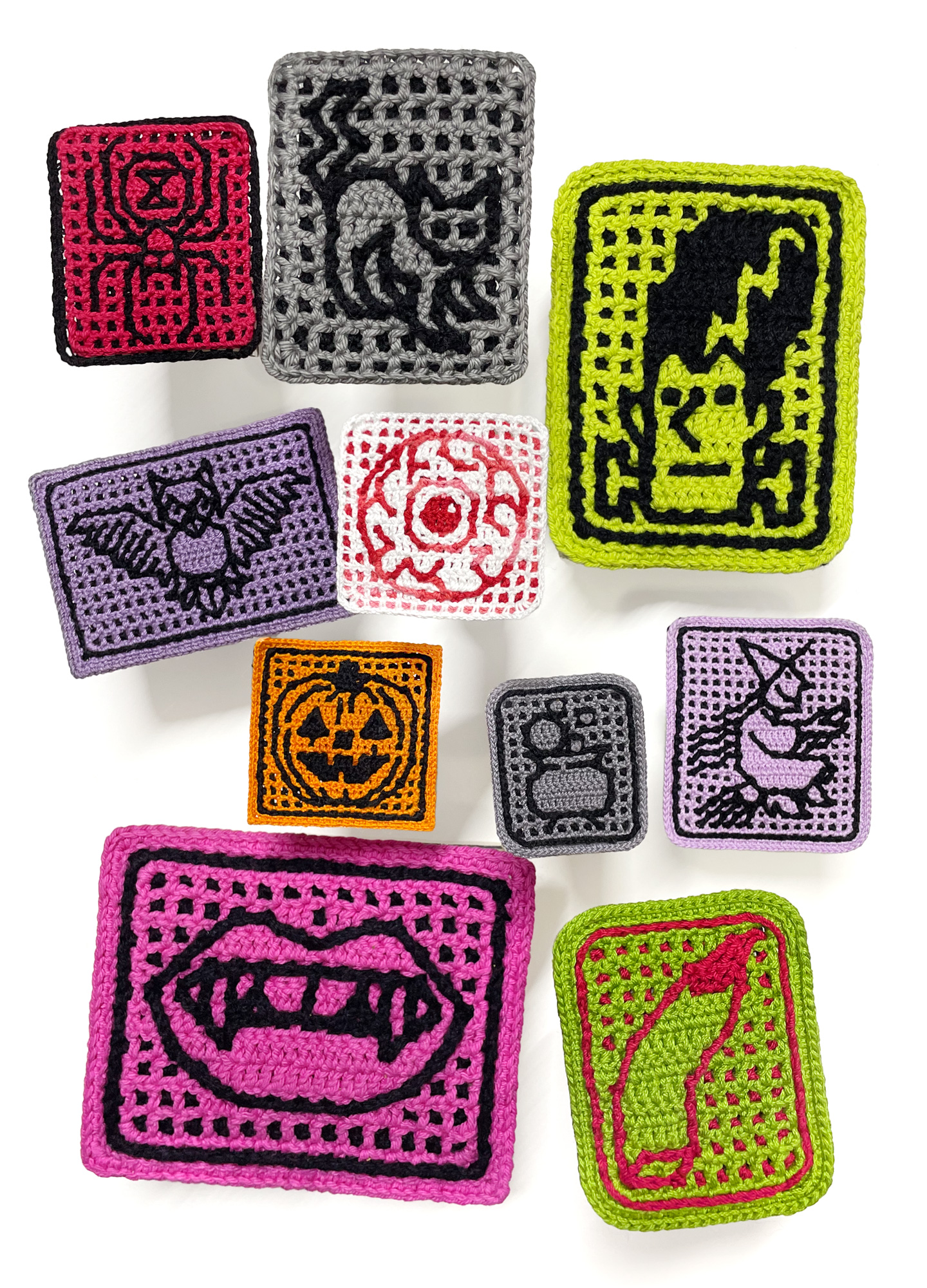 Interlocking Patches to Crochet & Collect