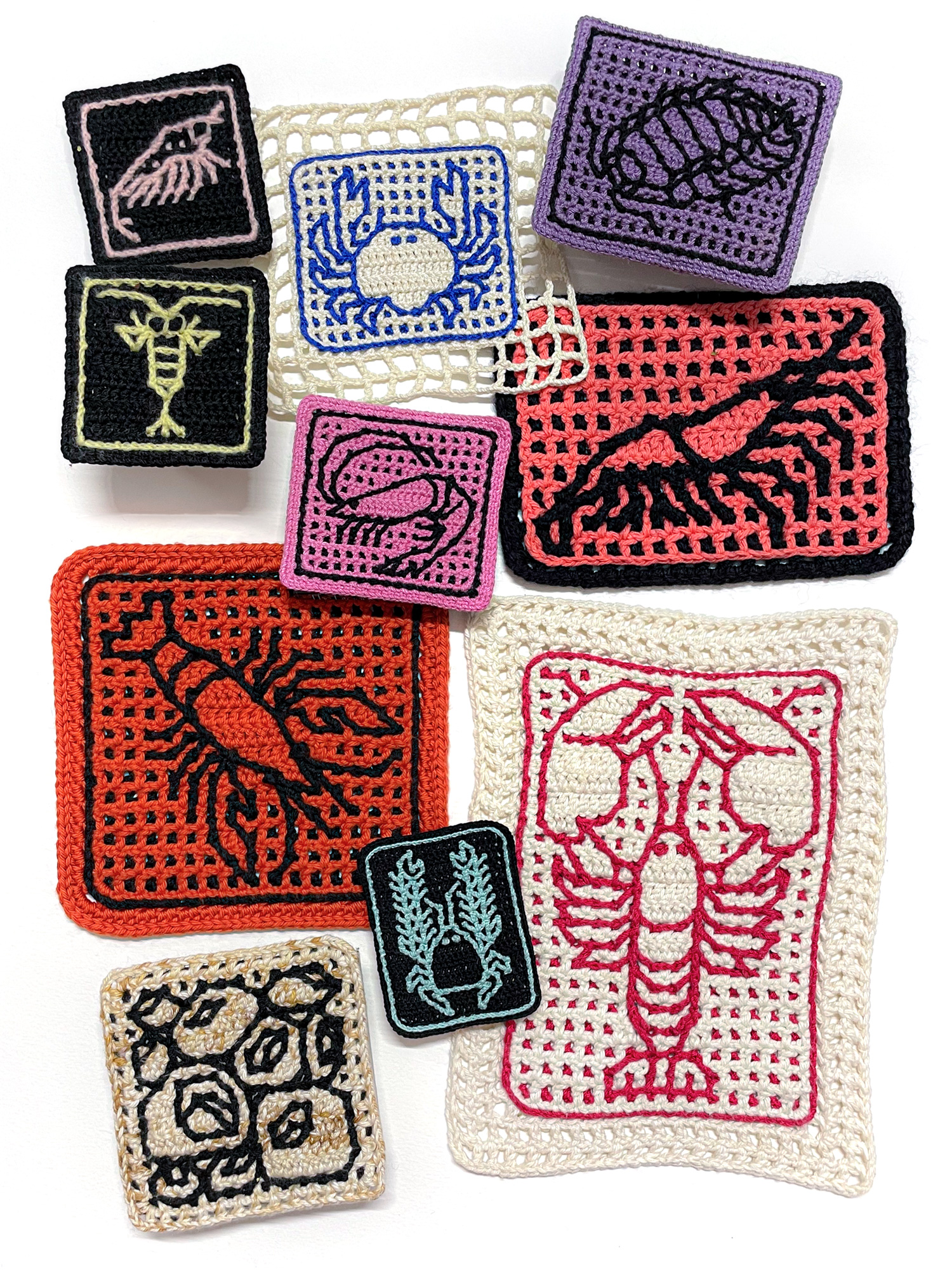 Interlocking Patches to Crochet & Collect