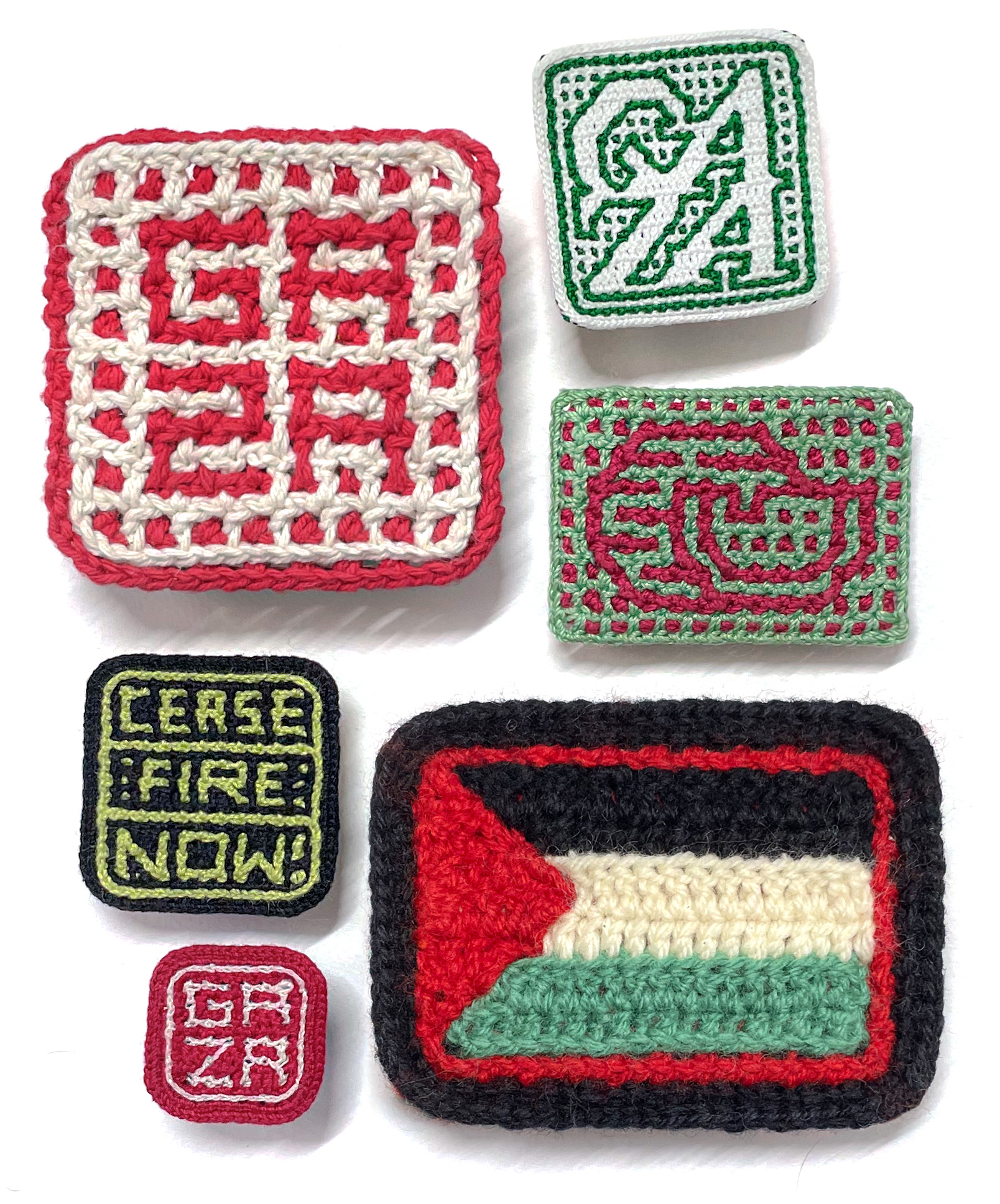 Interlocking Patches to Crochet & Collect
